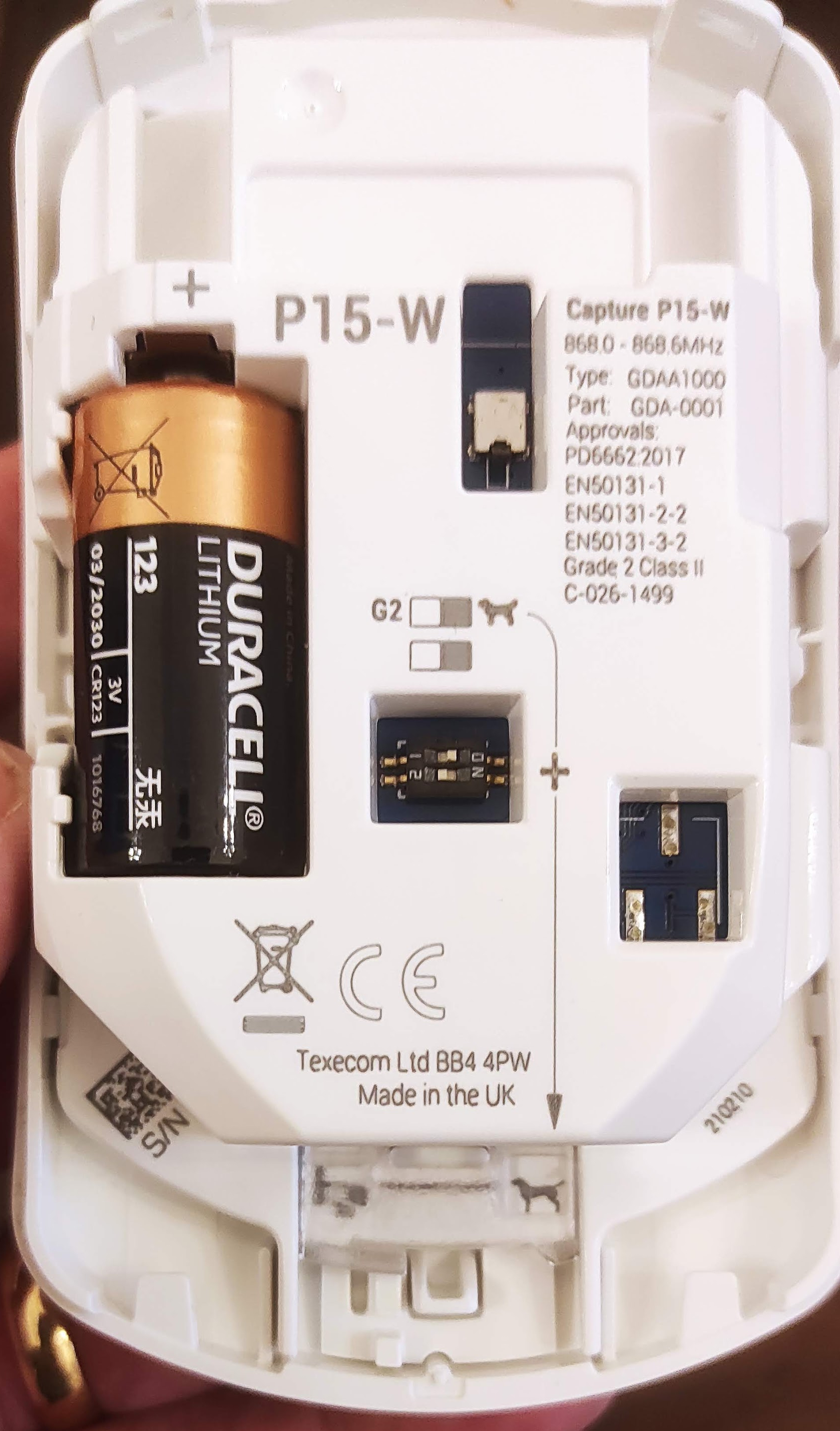 Texecom Capture Ricochet Sensors – Universal Discovery Methodology
