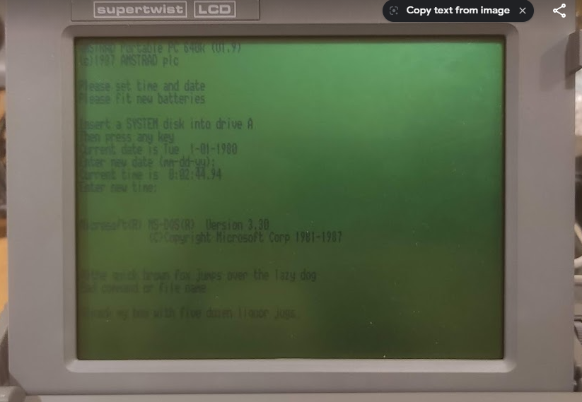 Amstrad PPC640 Restoration – Universal Discovery Methodology